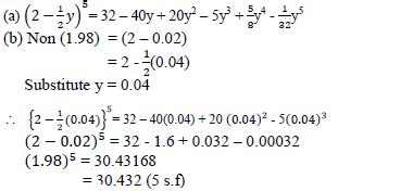 A Expand And Simplify The Binomial Expression