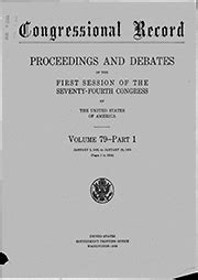 Gpo Issues Digital Release Of The Historical Congressional Record Of