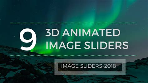 Image Slider 9 Animated Image Sliders Made Using Html Css Javascript
