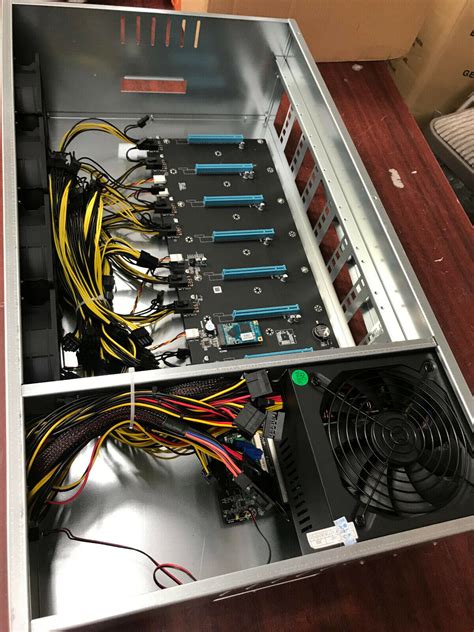 8 Gpu Ethereum Eth Mining Rig Miner Cpu Psu Grelly Usa