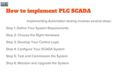 PPT PLC SCADA PowerPoint Presentation Free Download ID 12118470