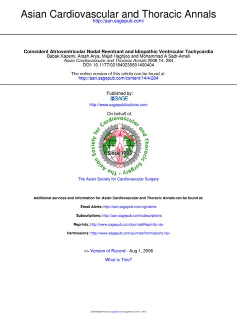 Pdf Coincident Atrioventricular Nodal Reentrant And Idiopathic Ventricular Tachycardia