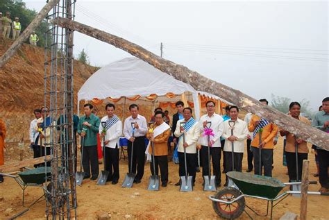 ໂຄງການກໍ່ສ້າງໂຮງຮຽນສົງ ແຂວງຫົວພັນ ລາວໂພສຕ໌ Laopost