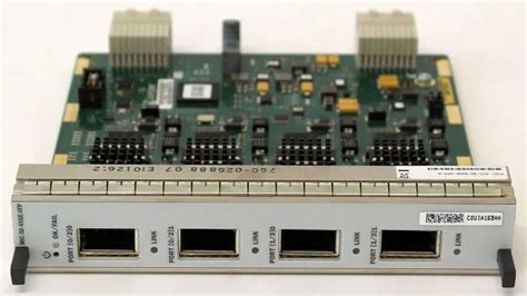 Juniper Mic 3d 4xge Xfp 4 Port 10 Gigabit Ethernet Xfp Modular Interface Card
