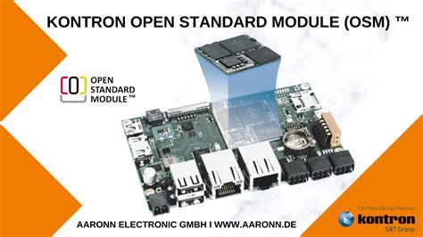 Kontron Open Standard Module Bei Aaronn Electronic Gmbh