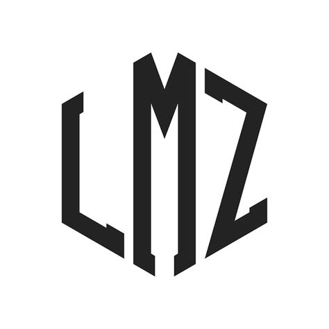 Premium Vector LMZ Logo Design Initial Letter LMZ Monogram Logo Using Hexagon Shape