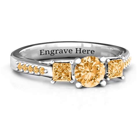 November Birthstone Rings Citrine Rings Jewlr