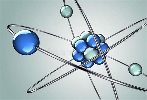 Atom High Resolution 3d Rendering Of A Atom Concept Ad Resolution