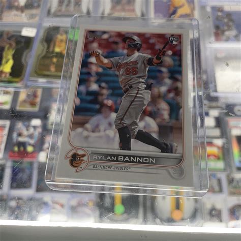 2022 Topps Update Rylan Bannon Rookie Card Us70 Baltimore Orioles Ebay