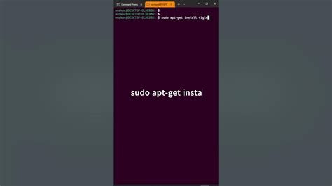 Day 16 Figlet Command Linux Linuxcommandline Linuxforbeginners Coding Shell Shorts Youtube