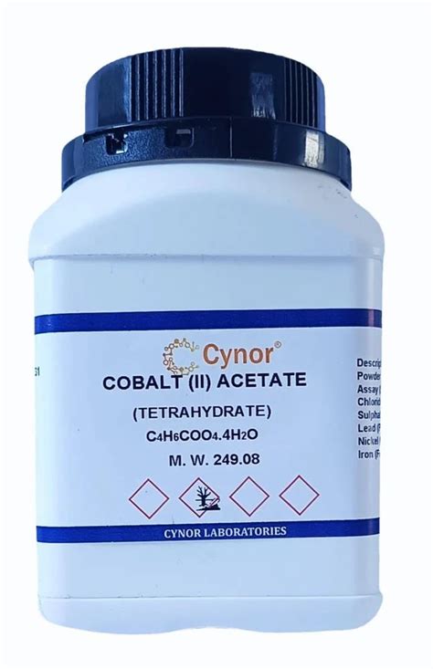 Cobalt Acetate Cobalt Diacetate Latest Price Manufacturers And Suppliers