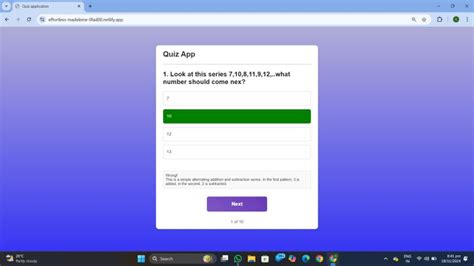 🌟 Check Out My Latest React Project A Fun And Challenging Quiz App Chamarthi Venkatesh