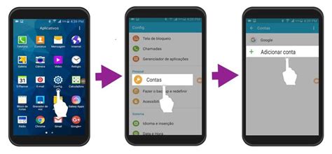 Como Usar O Android Como Adicionar Uma Conta