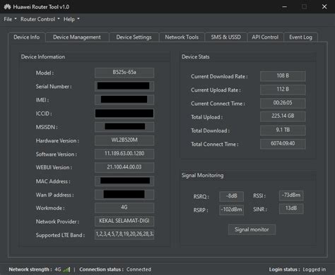 GitHub Pearlxcore Huawei Router Tool Tool To Interact With Huawei Router Using Huawei API