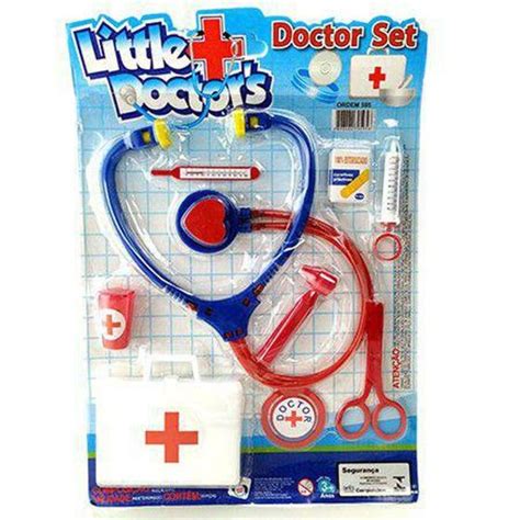 Kit Doutor Médico Médica Doutor Doutora Infantil Pica Pau Kit Médico Infantil Magazine Luiza