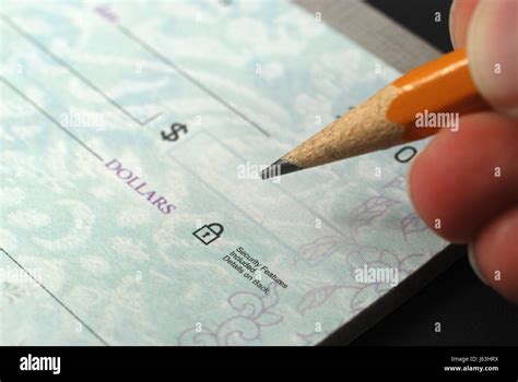 Payment Check Money Finances Bank Lending Institution Calculation Pay Dollar Stock Photo Alamy