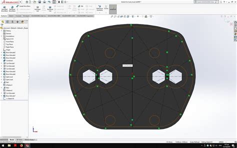 Rib Not Bounded Properly Rsolidworks
