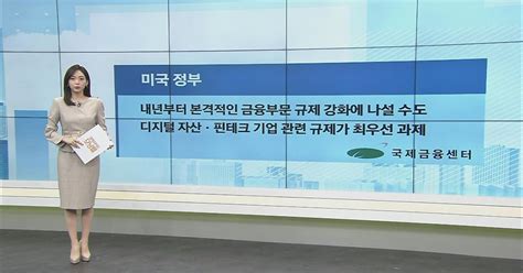 미국 정부 내년부터 본격적인 금융 규제 강화 나설 듯