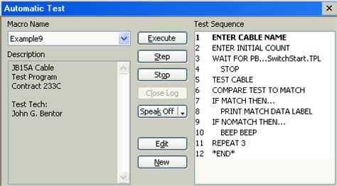 Windows Software For The Cableeye Pc Based Cable Tester