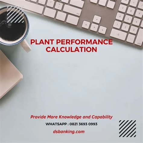 Pelatihan Plant Performance Calculation Diorama School Of Banking Pelatihan Plant Performance Calculation Diorama School Of Banking