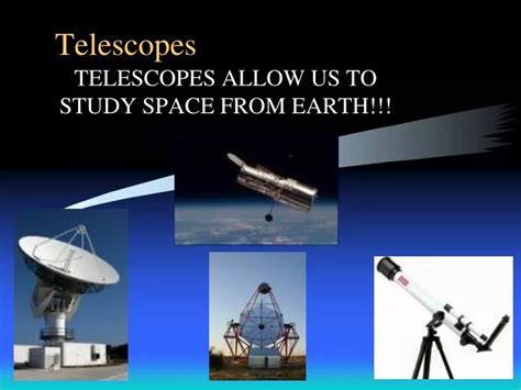 Ppt Telescopes Powerpoint Presentation Free Download Id 5669113