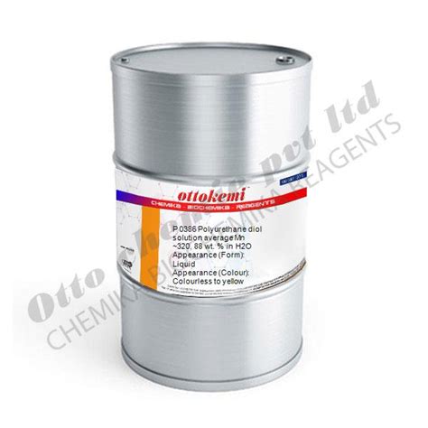 Polyurethane Diol Solution Average Mn ~320 88 Wt In H2o Manufacturers And Suppliers In India