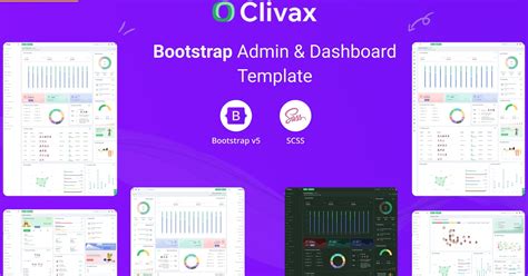Clivax Bootstrap 5 Admin And Dashboard Template Admin Templates Ft