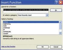 Shift F Microsoft Excel Shortcut Key For Call Out Insert Function Dialog Box Instantly