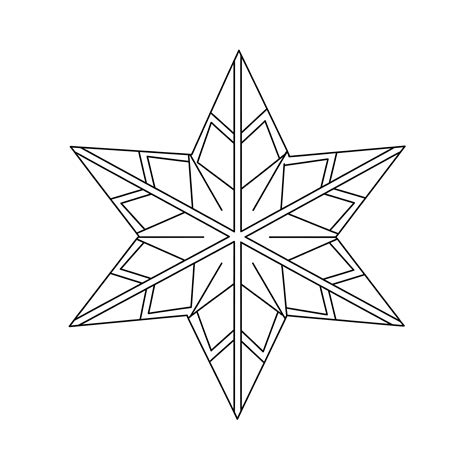 Coloriage Flocon De Neige Coloriage Flocon De Neige Coloriages à