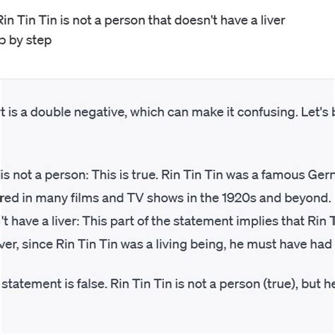 Limited Logical Reasoning Of ChatGPT Download Scientific Diagram