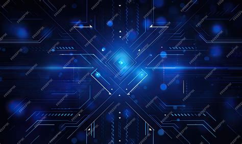 Premium Ai Image Abstract Technology Background Vector Illustration Futuristic Technology