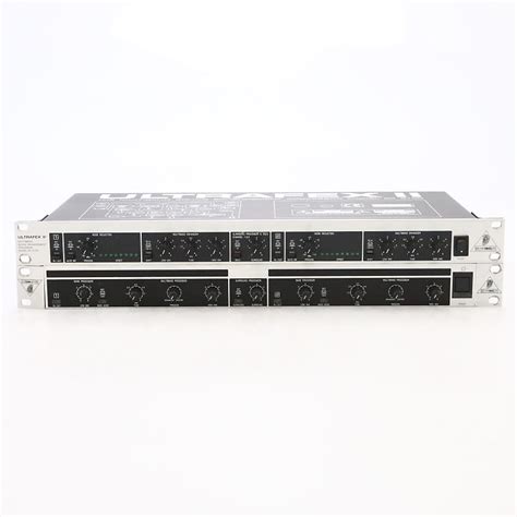 Behringer Ultrafex Ii Ex 3100 And Dualfex Pro Ex 2200 Reverb