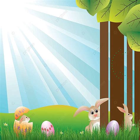 Springtime Easter Holiday Illustration Love Background Wallpaper Vector