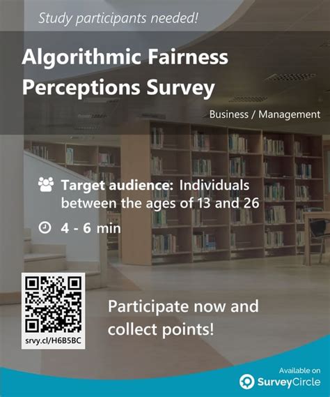 Algorithmic Fairness Perceptions Rsurveycircle