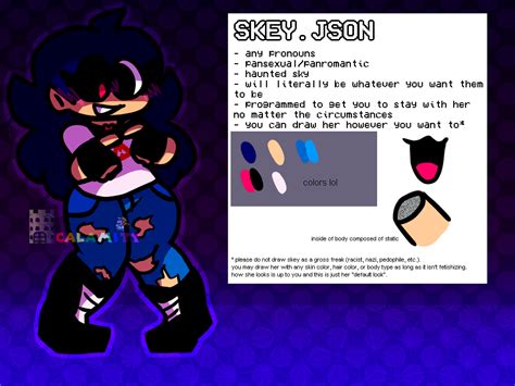 Skeyjson Ref By Castlecalamity On Newgrounds