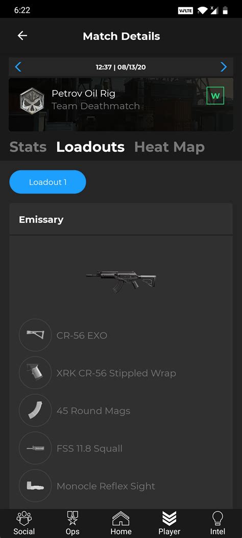 2020 CoD Companion App With The Latest Update You Can See The Loadouts You Or Someone Else