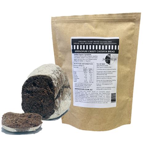 Seedsoflife Premix Prebiotic Crusty Cassava Bread First Ray