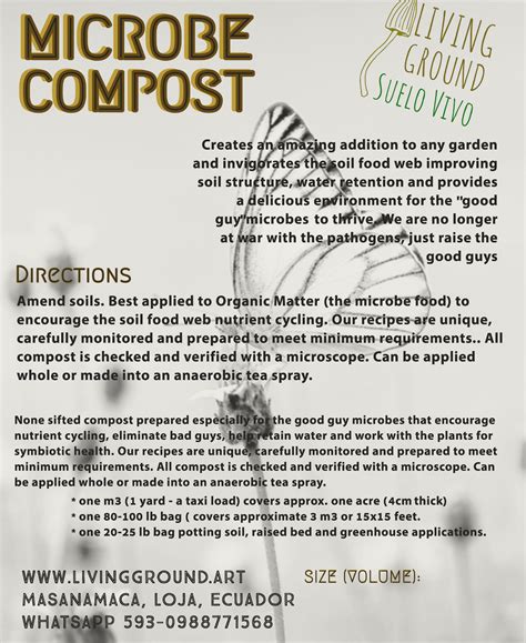 Microbe Compost Living Ground