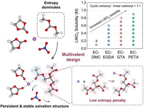 Intrinsic Solubilization Of Lithium Nitrate In Ester Electrolyte By