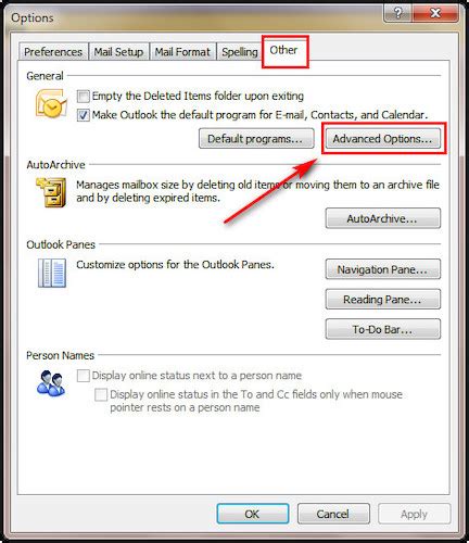 Disable Outlook Deleting Confirmation Message Guide