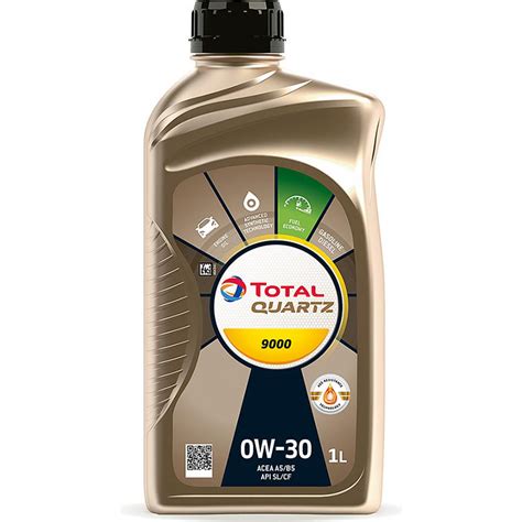 TOTAL QUARTZ 9000 0W-30 - Моторное масло для бензиновых и дизельных ...
