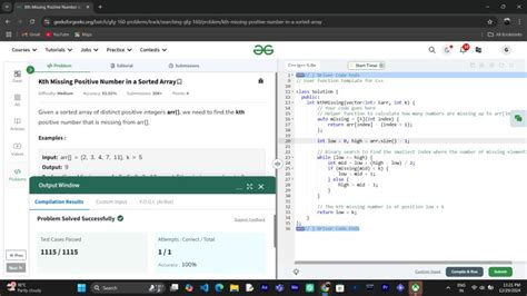govind nair on linkedin geeksforgeeks dsachallenge codingjourney