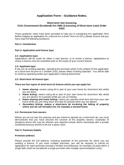 Application Guidance Notes Doc Template Pdffiller