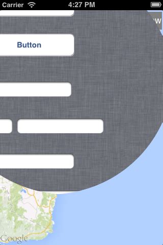 Iphone UIView Rounded Circular View Transition Stack Overflow