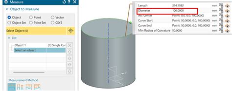 Want To Measure The Diameter Dimension As The Initial Value In Measure Command