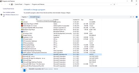 How To Uninstall Mariadb