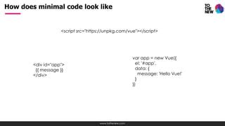 An Introduction To Vue Js