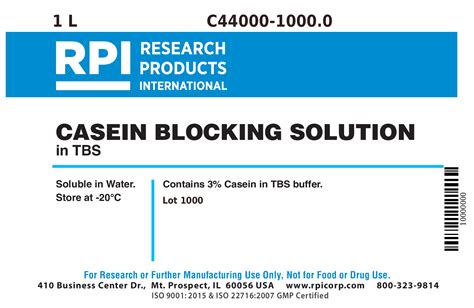 C44000 10000 Casein Blocking Solution In Tbs 1 Liter