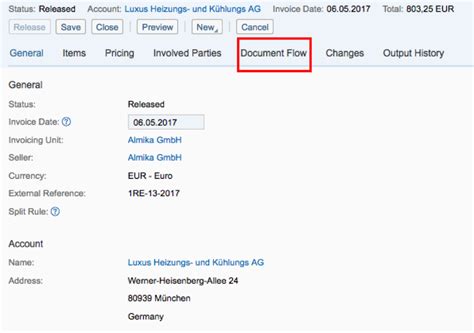 Bösch ERP Document Flow in SAP Business ByDesign Bösch ERP