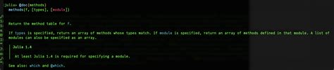 Doc Output Mangled Issue 3191 Julia Vscode Julia Vscode GitHub